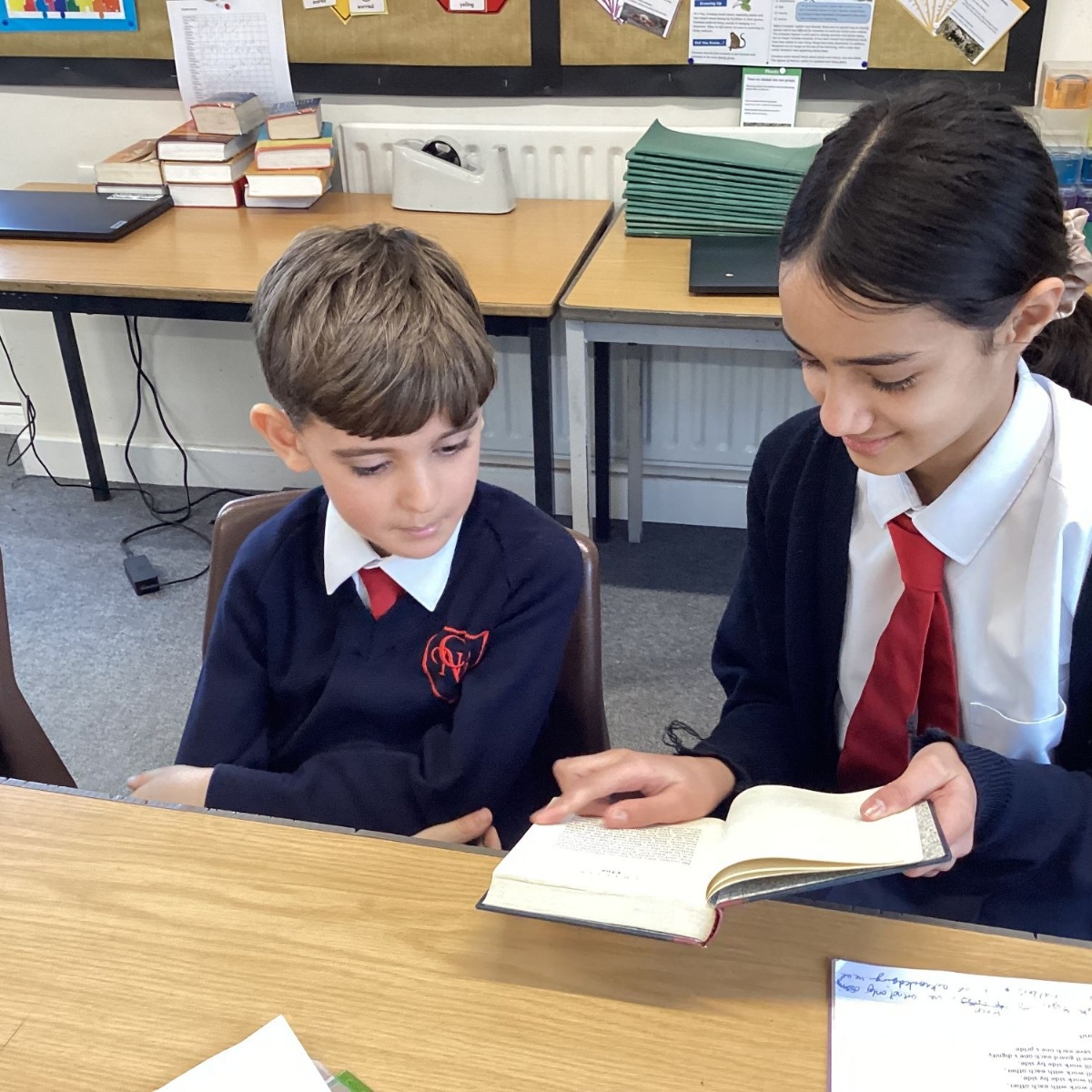 Cardinal Newman Catholic Primary School - Year 6 sharing stories with ...
