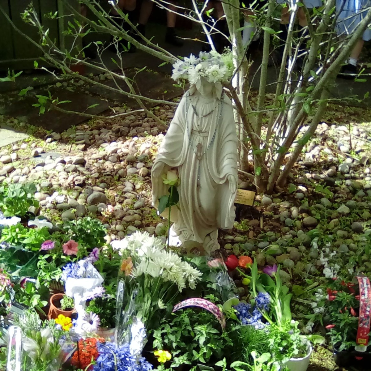 Cardinal Newman Catholic Primary School - Year 4 - Crowning of Mary