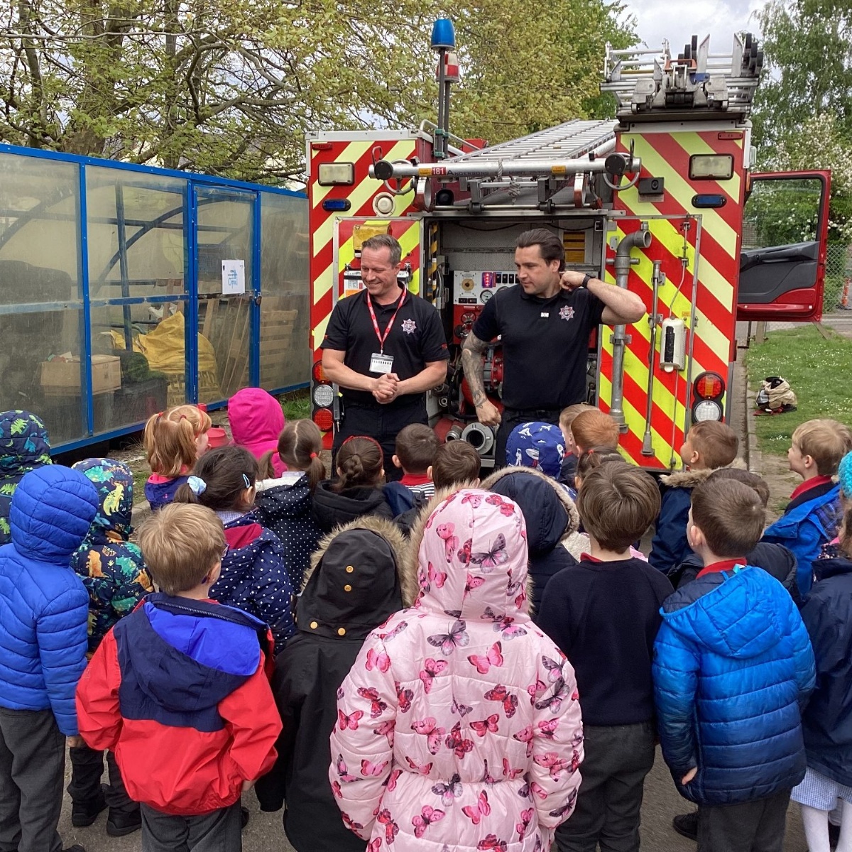 Cardinal Newman Catholic Primary School - Reception - Fire Service visit
