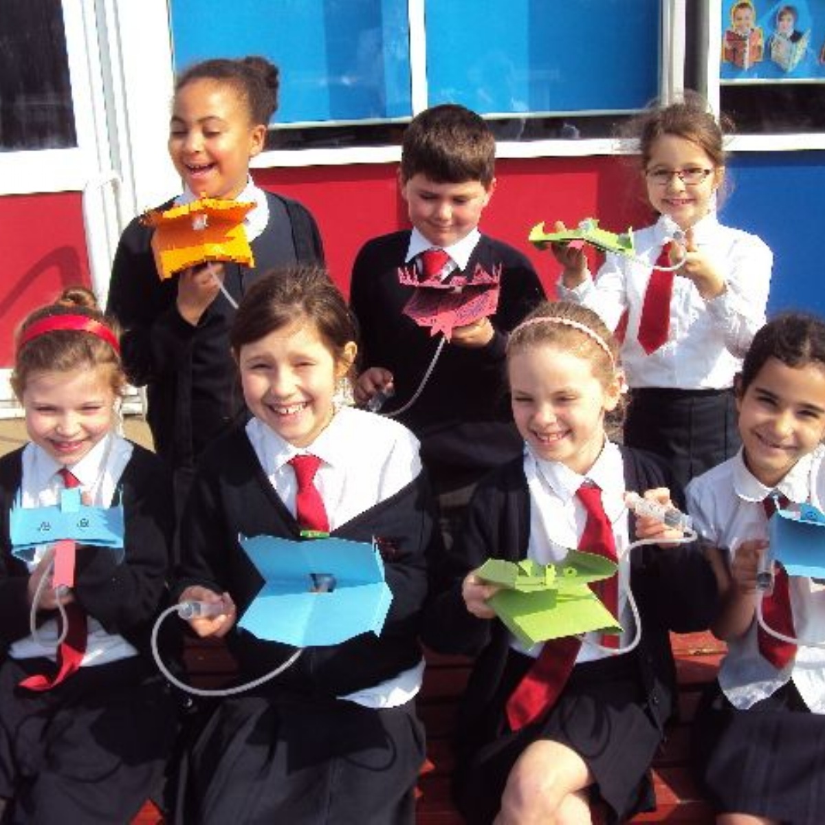 Cardinal Newman Catholic Primary School - Ruby class pneumatic monsters